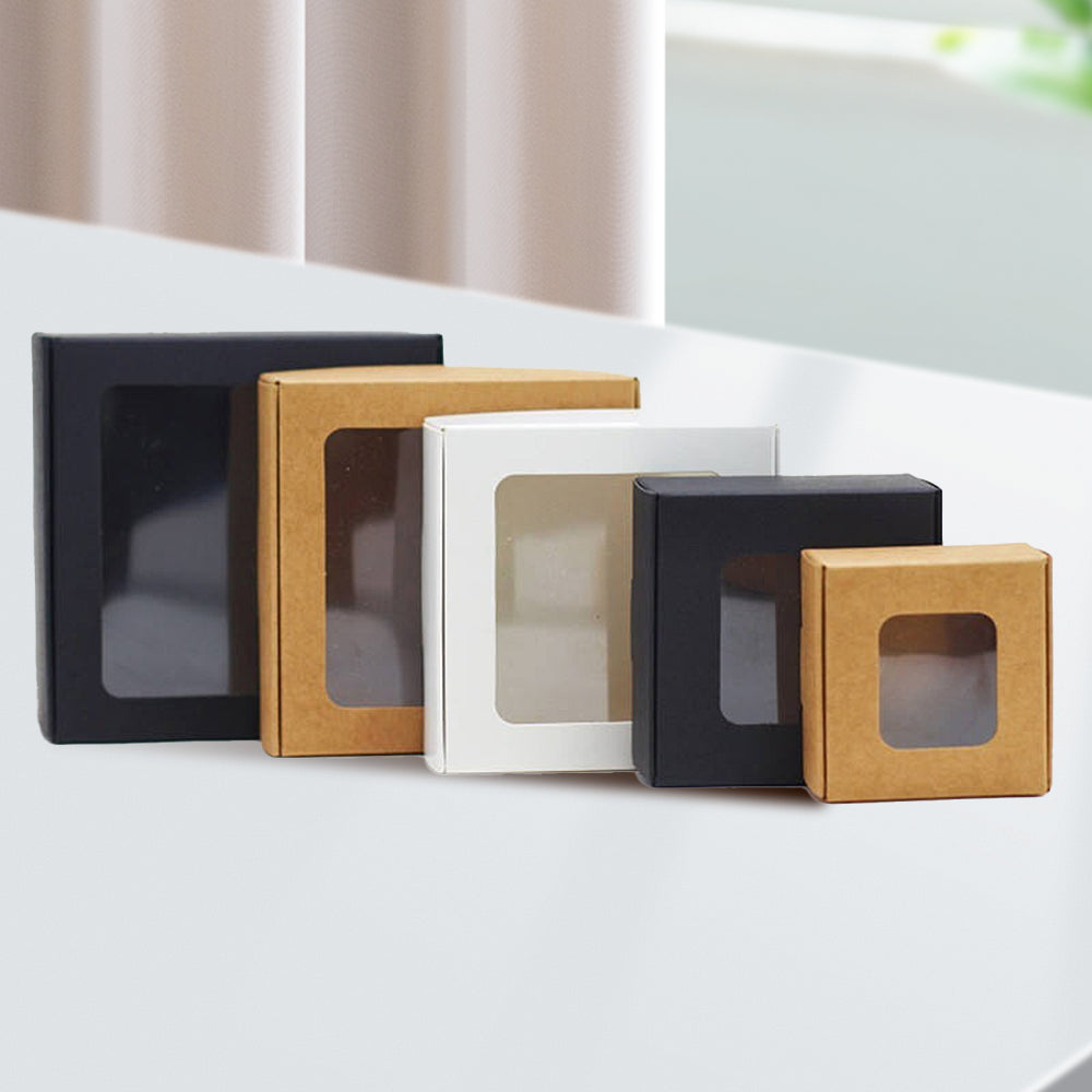 Kraft Paper Boxes with Window | Custom Printed & Wholesale – maigicpack